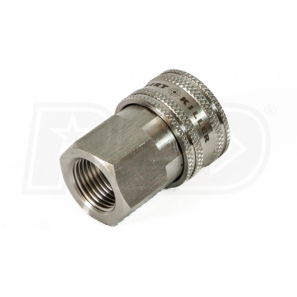 Dirt Killer 5100043 3/8-Inch Female NPT with 3/8-Inch Female Quick ...