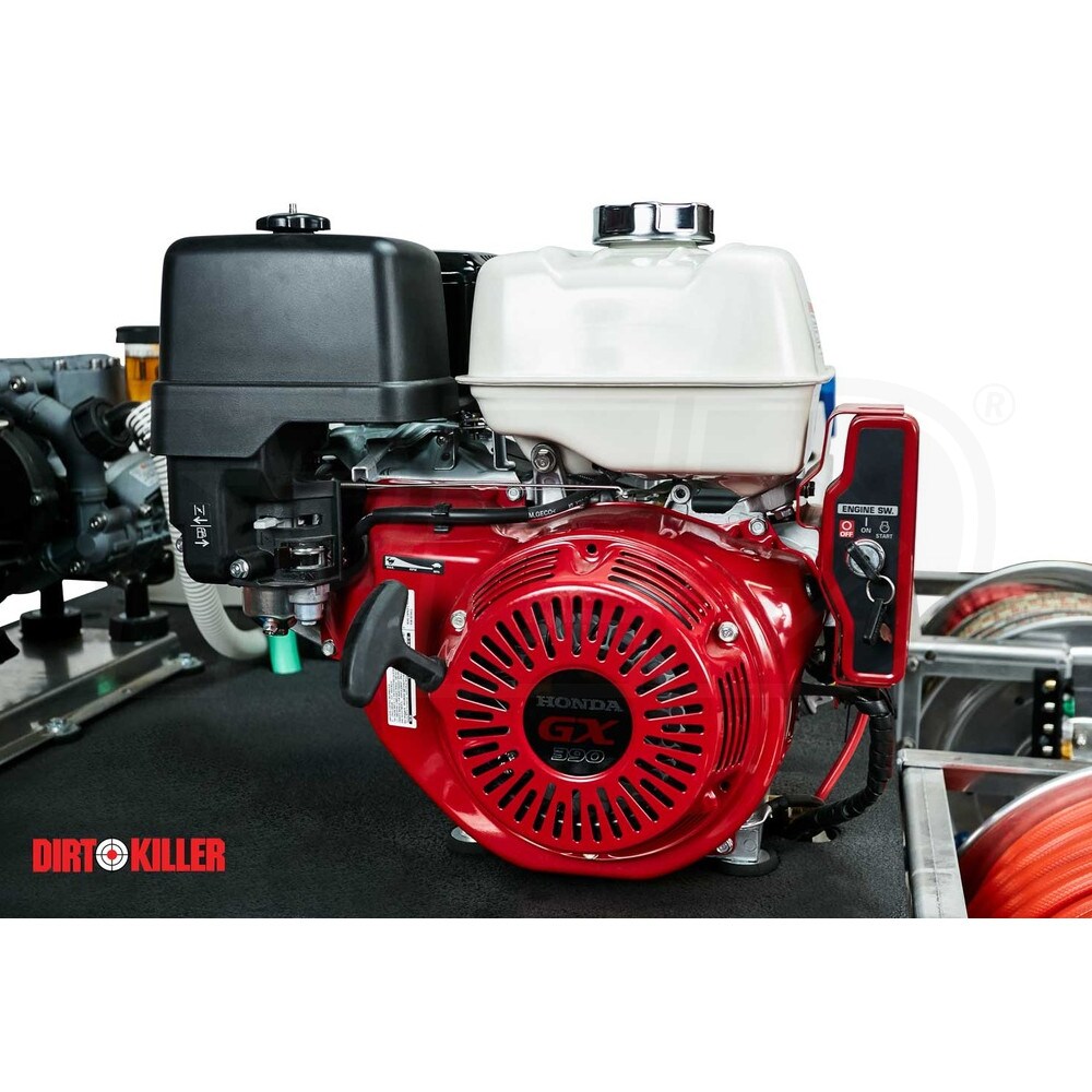 Dirt Killer 9800497 Aluminum Table Top Drop Skid w/ 200 Gallon Tank ...