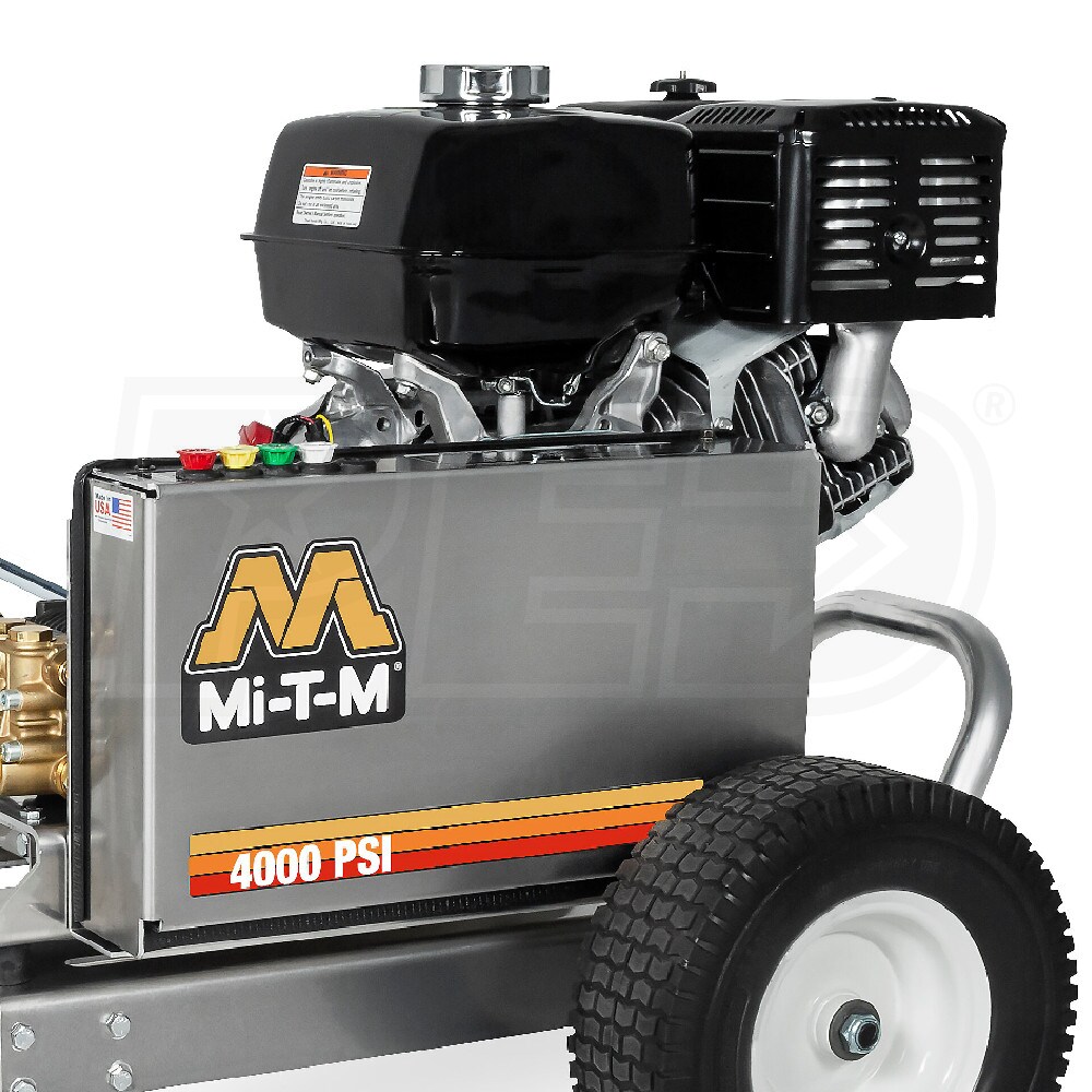 Mi-T-M CBA-4004-1MAH CBA Professional 4000 PSI Gas - Cold Water Belt ...