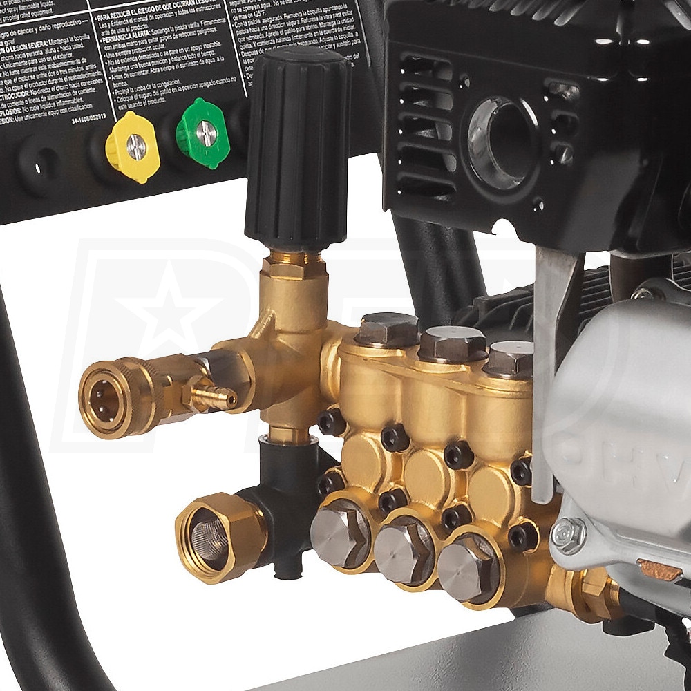 Mi-T-M WP-3200-0MHB Work Pro® 3200 PSI Gas - Cold Water Pressure Washer w/ Pump & Honda GX200 Engine