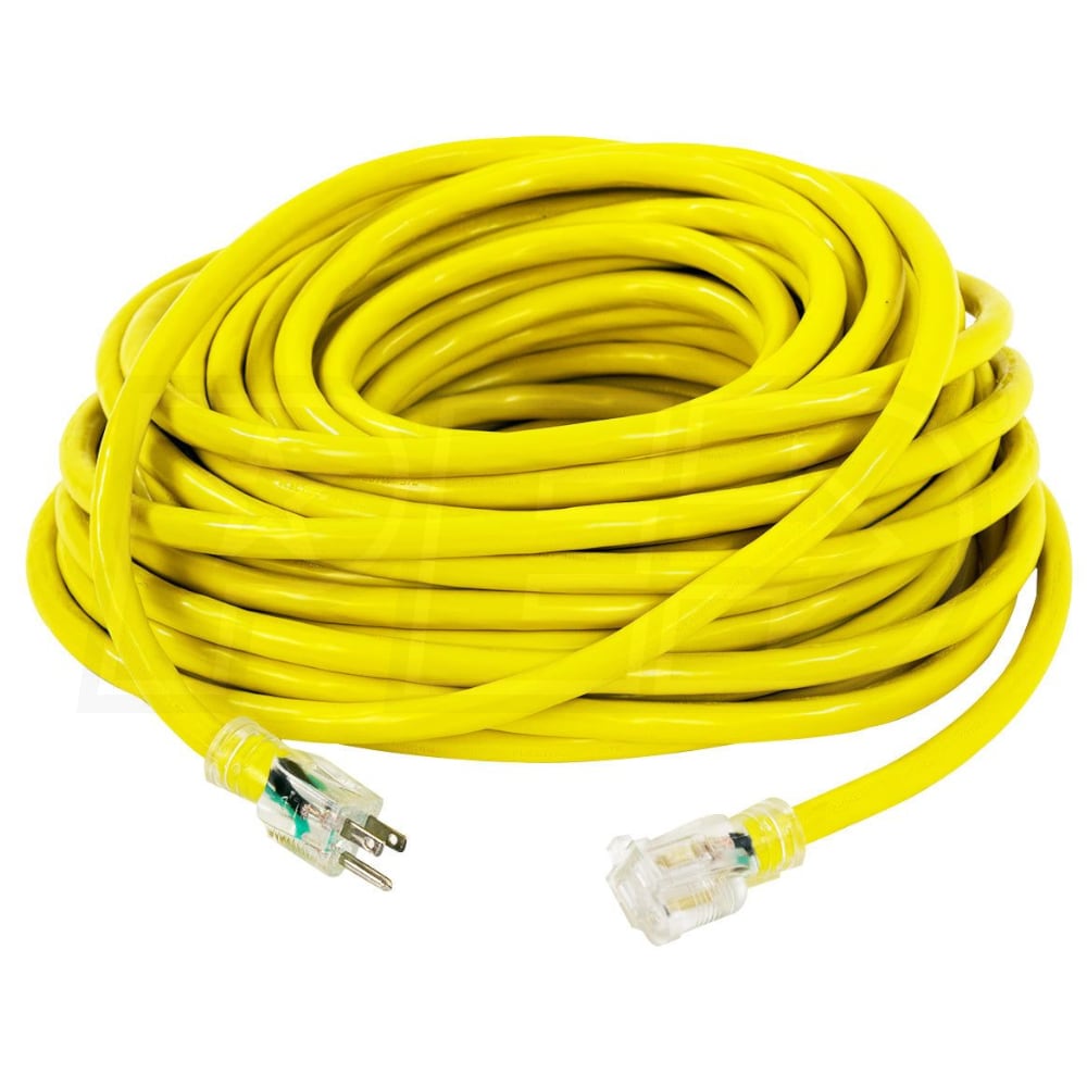 DuroMax XPC10100A - 100-Foot 10-Gauge Extension Cord w/ Lighted Plug Ends